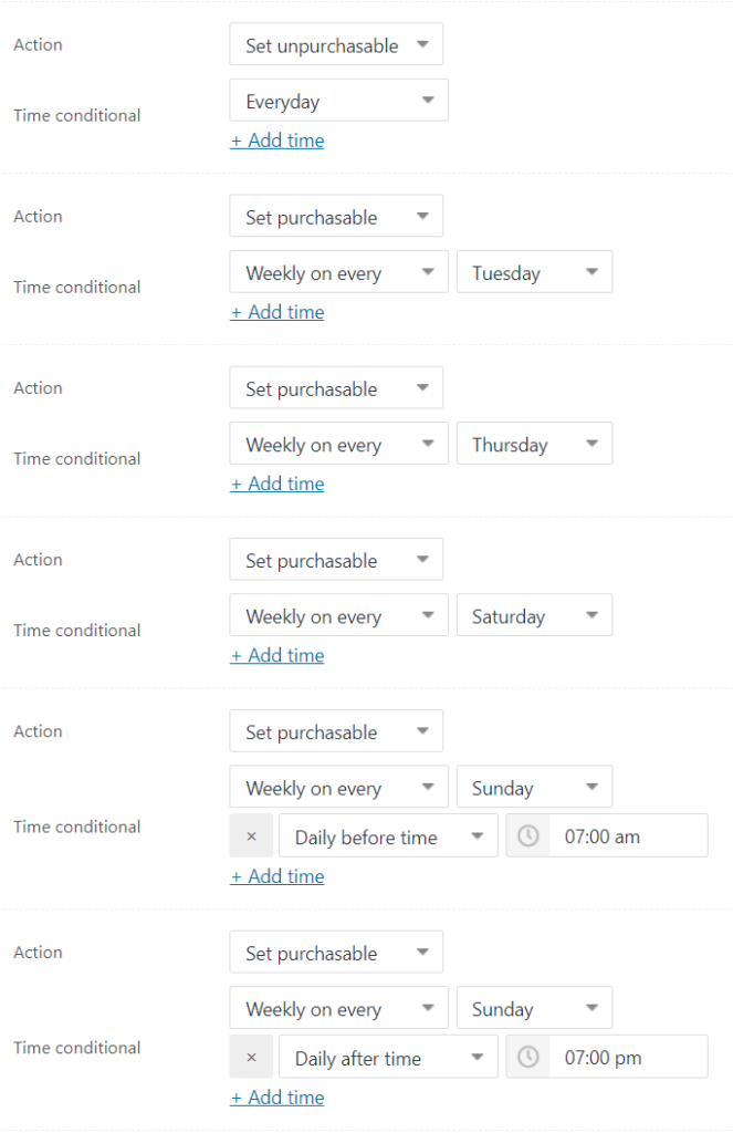 Practical Sample Timers – WPClever Documentations